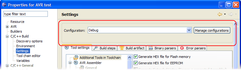 Build Configurations